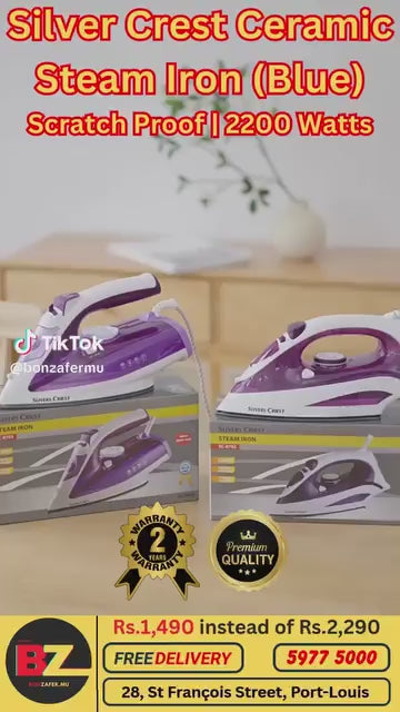 SilverCrest Ceramic Steam Iron